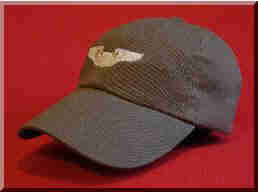 Air Force Pilot wings ball caps, hats by Pilot Ball Caps