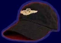 Air Force Pilot wings ball caps, hats by Pilot Ball Caps
